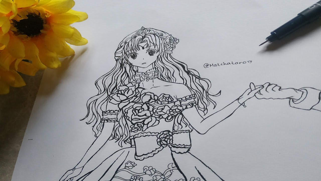 Athanasia De Alger Obelia Speed Drawing | Who Made Me A Princess - YouTube