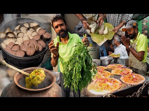 This Place is Famous for Healthy Millets Food - 8 Different Millets | Ambali @IndianFoodExplorer ￼