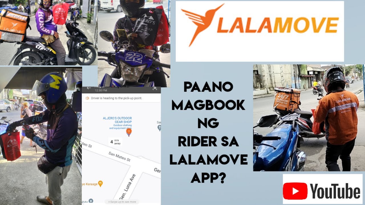 HOW TO USE LALAMOVE FOR YOUR ONLINE BUSINESS/PAANO MAGBOOK NG RIDER SA ...
