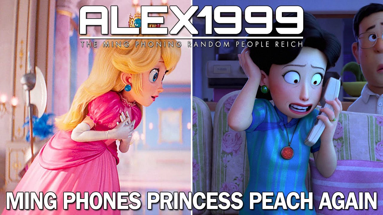 Ming phones Princess Peach again - YouTube