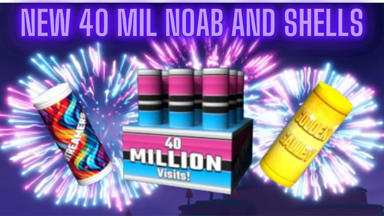 New 40 Million Visits Firework. And Shells - YouTube