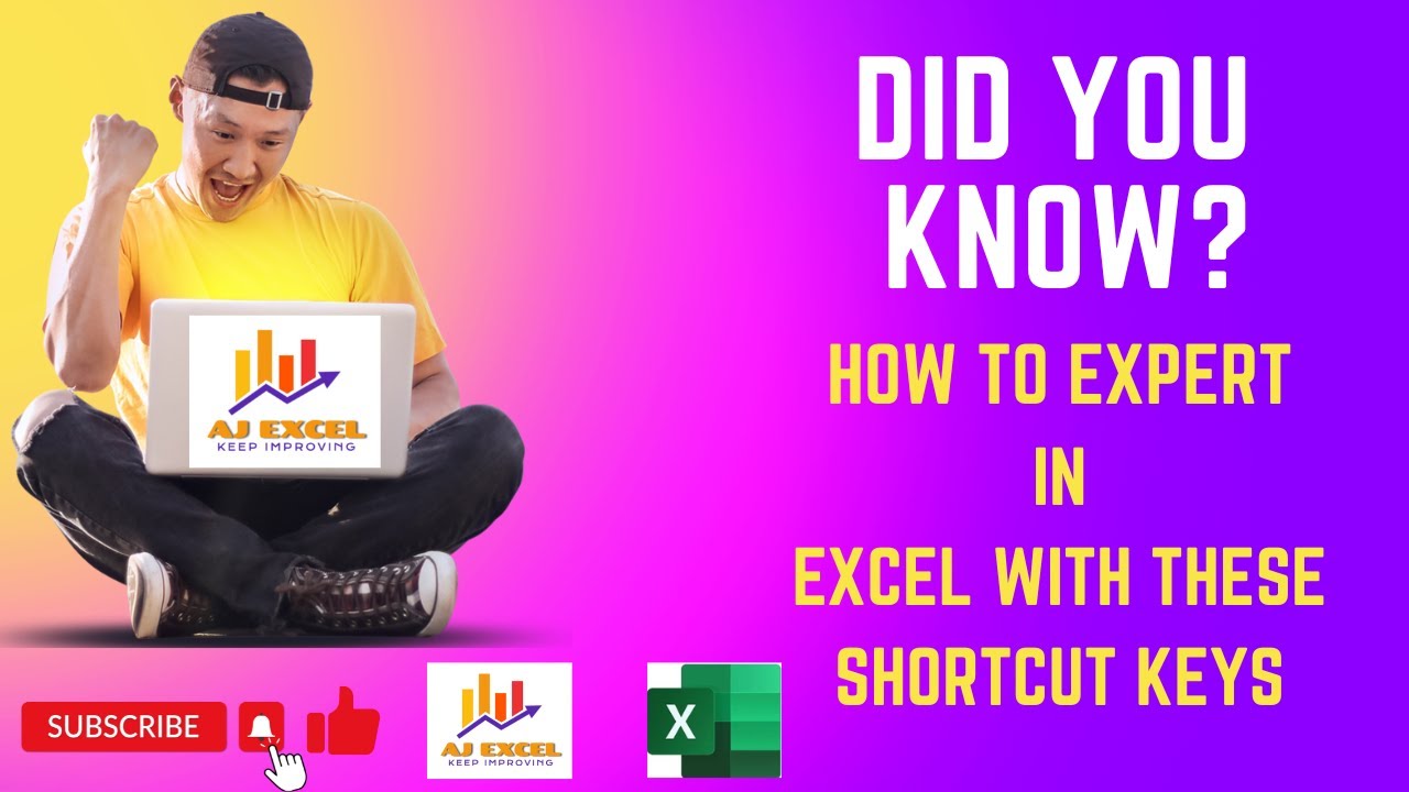 Very Important Shortcut Keys in MS EXCEL|25 Plus Most useful Shortcut ...