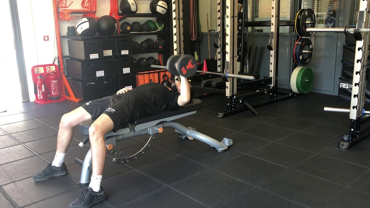 Single Arm Chest Press - YouTube