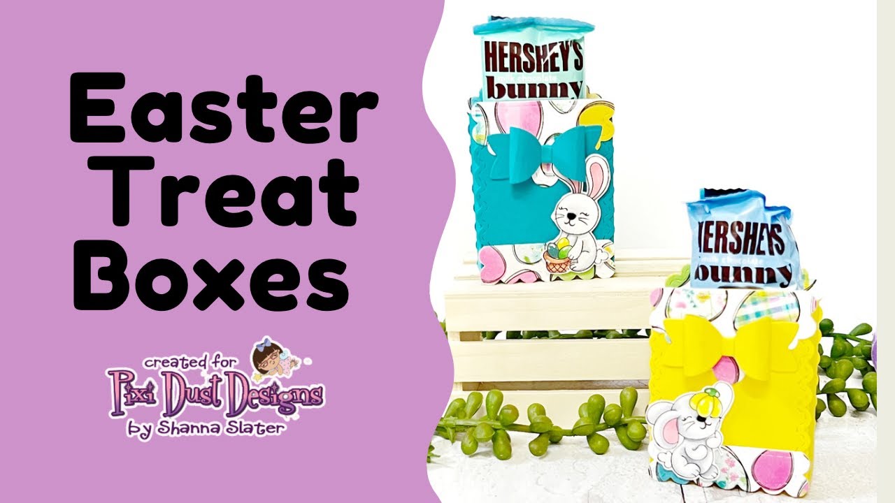 Easy Easter Treat Boxes - YouTube