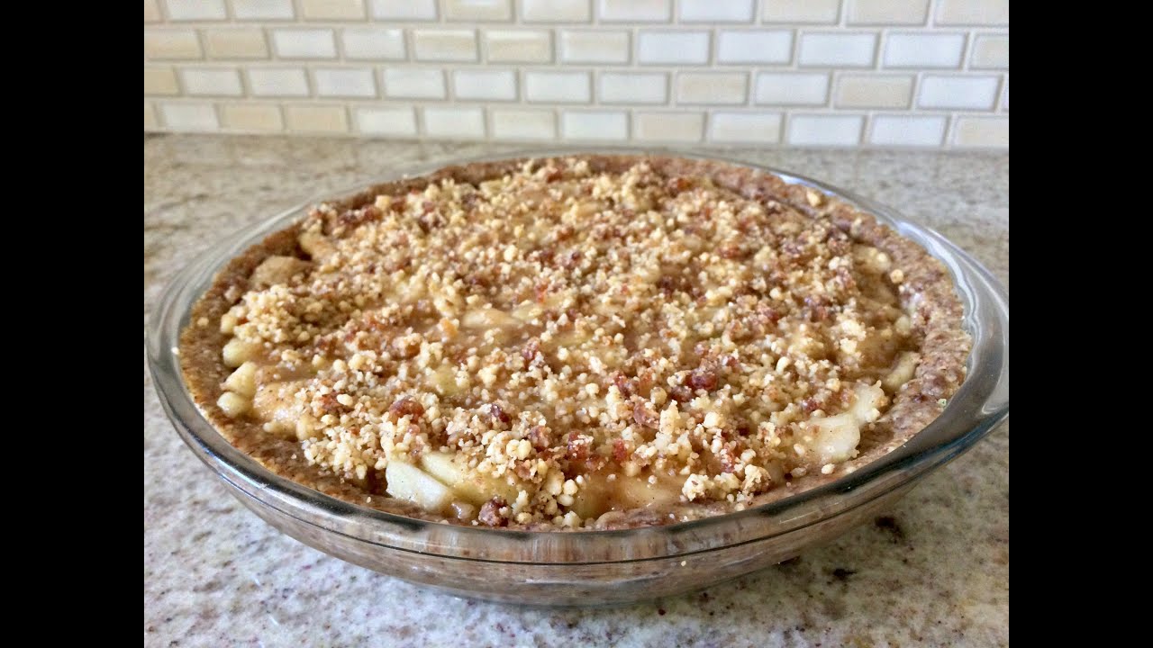 Raw Vegan Apple Pie 100% Natural.... - YouTube