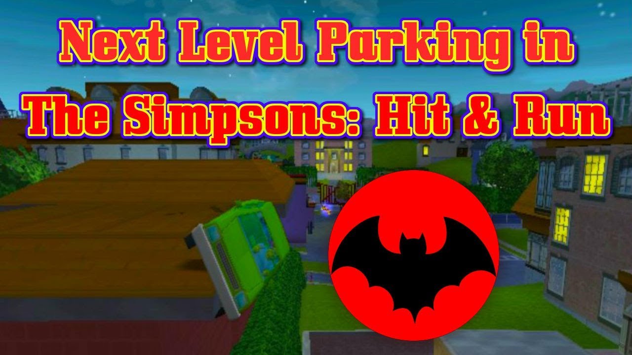 Next Level Parking in The Simpsons: Hit & Run - YouTube