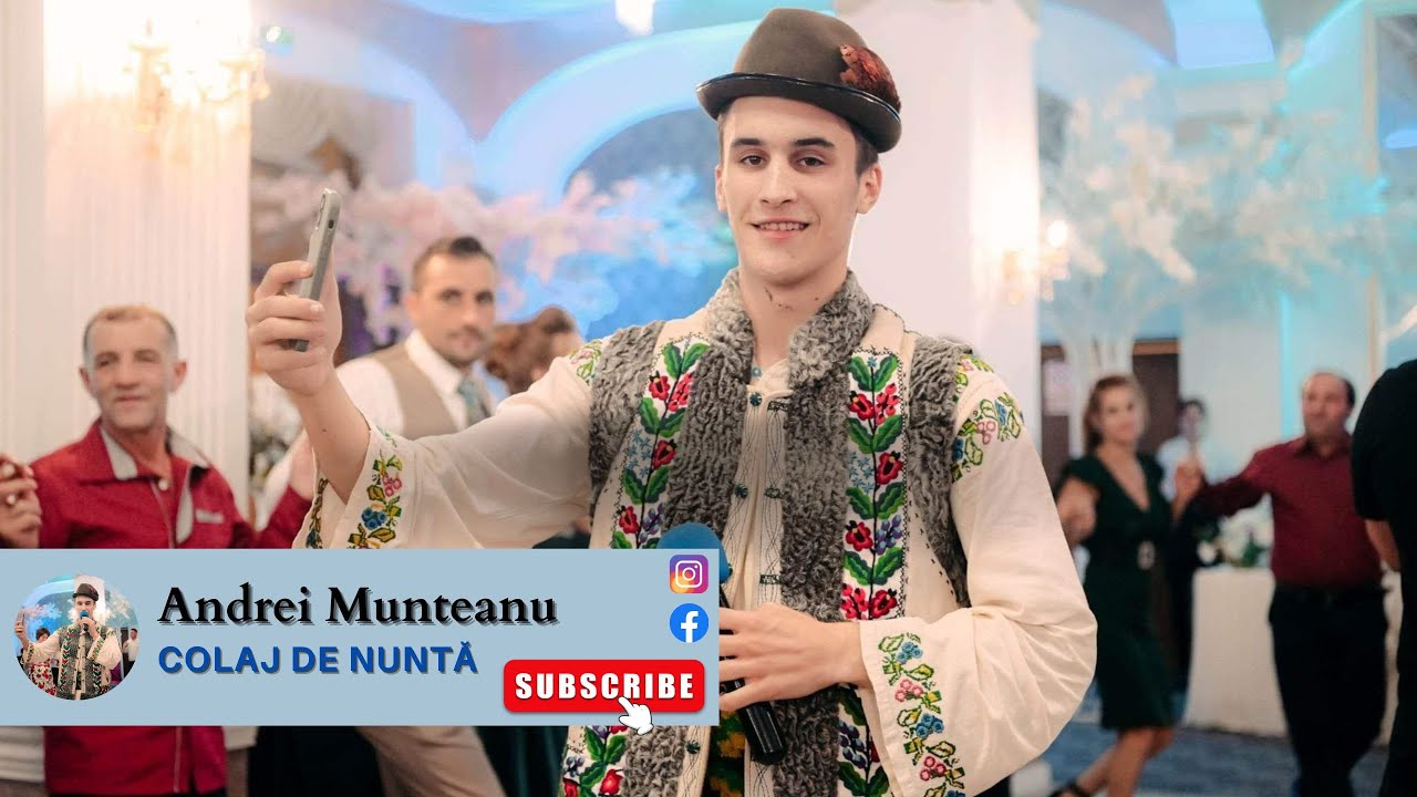 Andrei Munteanu & Formația maestrului Vali Grigorean-Colaj de nuntă - YouTube