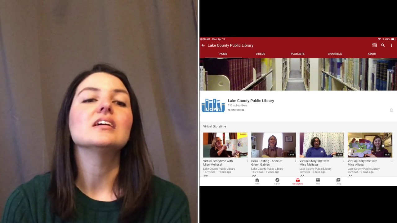 Virtual Services for Kids at LCPL - YouTube