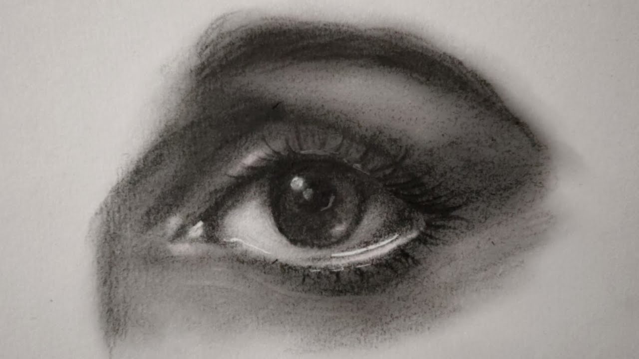"Mastering Realistic Eye Drawing: Step-by-Step Tutorial"?#sketch - YouTube