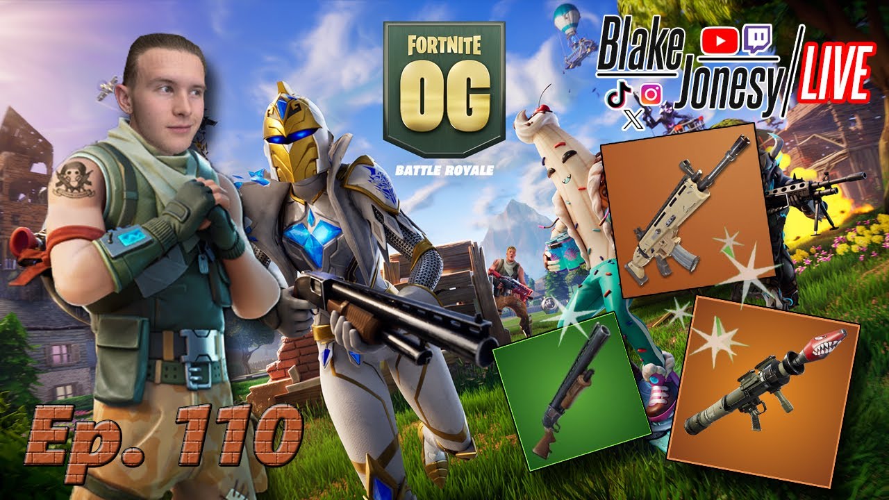 Jonesy Finally Plays Fortnite! [LIVE Ep. 110] - YouTube