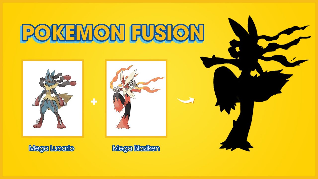 Pokemon Fusion | Mega Lucario + Mega Blaziken - YouTube
