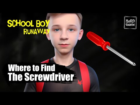 Where to Find the Screwdriver and how to use it in Schoolboy Runaway