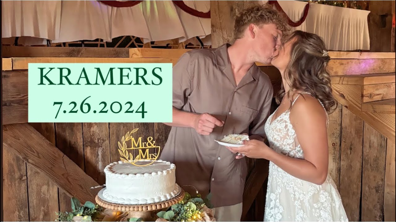 Kramer WEDDING!!! - YouTube