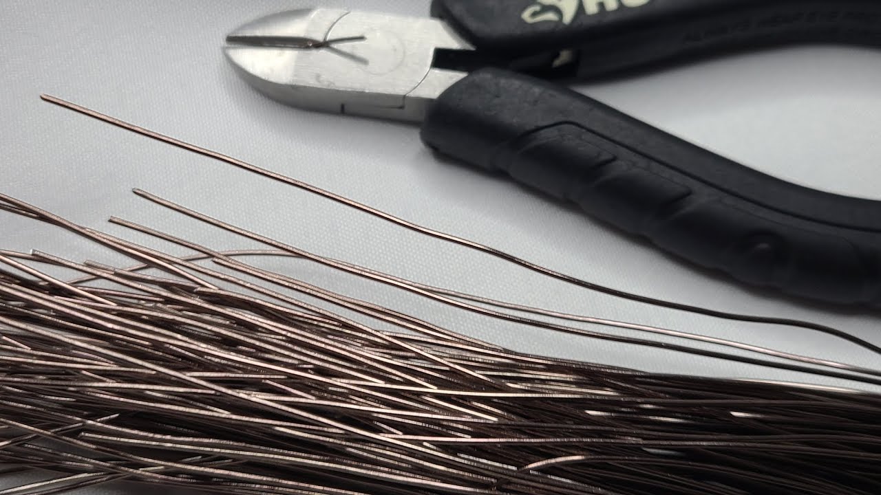 how I cut wire in bulk. - YouTube