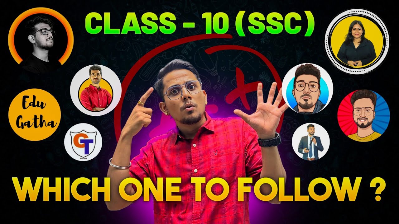 These "7 YT channels" are BEST for आपकी PREPARATION!!! | CLASS 10 SSC ...