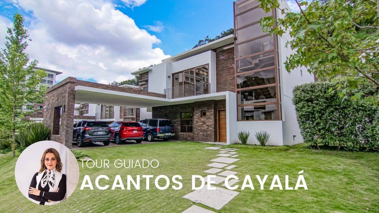 Tour - Casa Acantos de Cayalá | Guatemala - YouTube