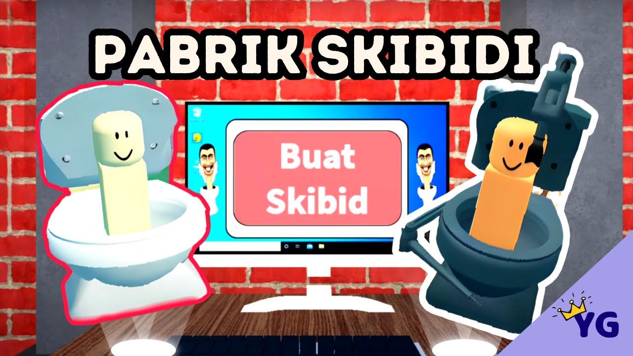 Pabrik Skibidi Toilet Roblox Tycoon Skibidi Toilet Youtube