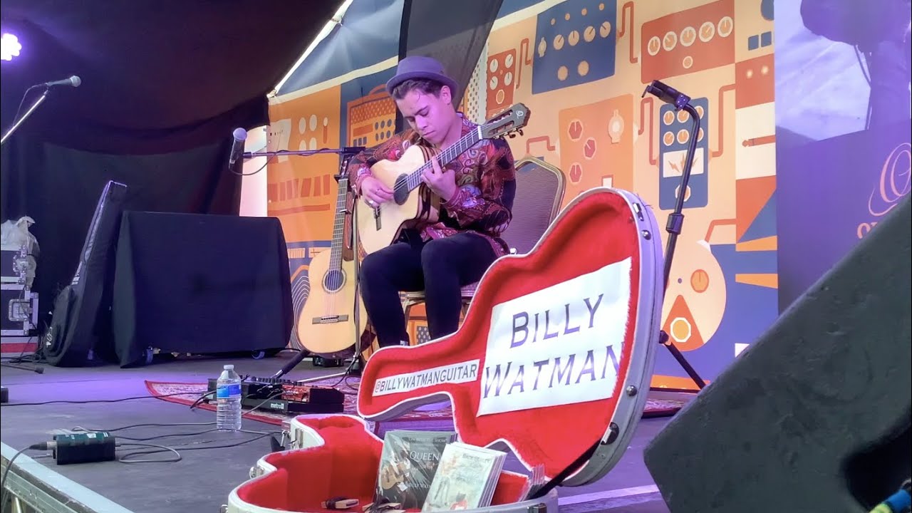 Billy Watman live at The Guitar Show 2022 (Birmingham UK) - YouTube
