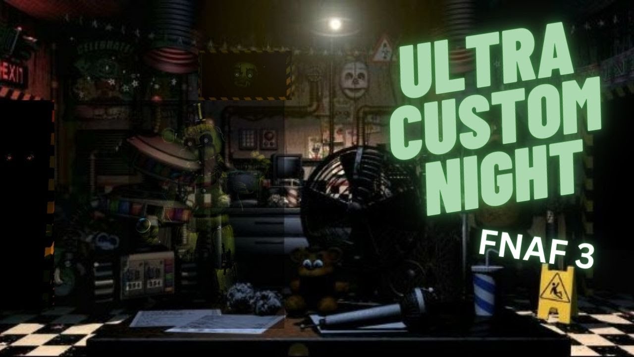 So Many Jumpscares Ultra Custom Night Youtube