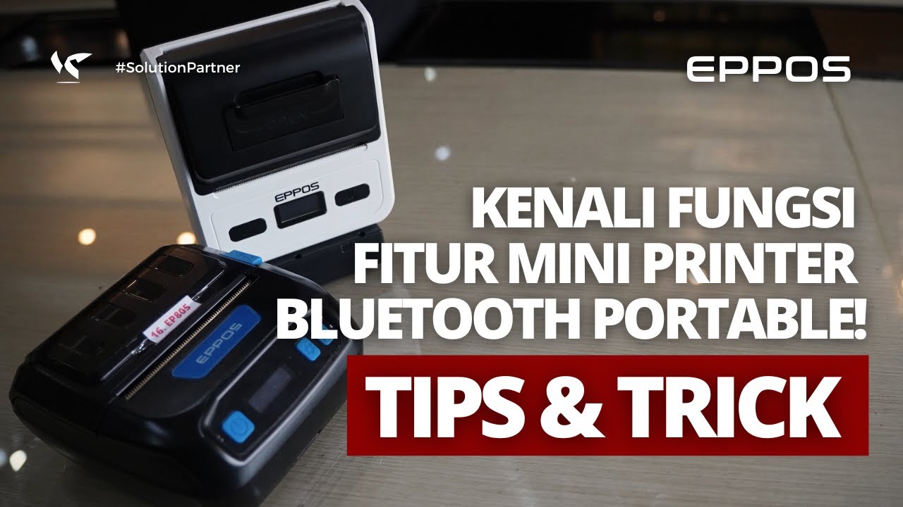 KENALI FUNGSI FITUR MINI PRINTER BLUETOOTH PORTABEL! - MINI PRINTER ...