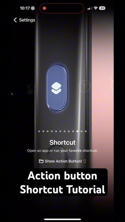 Action Button Set Up Turorial With Shortcuts Iphone Iphone16pro Actionbutton Tech Techtips
