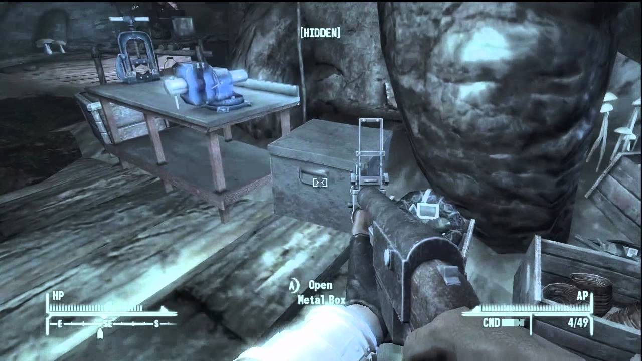 Fallout New Vegas Honest Hearts DLC Walkthrough Part 13: Stone Bones Cave - YouTube