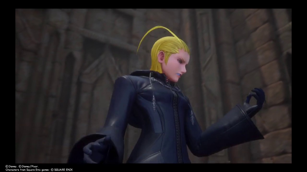 KINGDOM HEARTS III KEYBLADE GRAVEYARD ARC | BATTLE WITH LUXORD ...