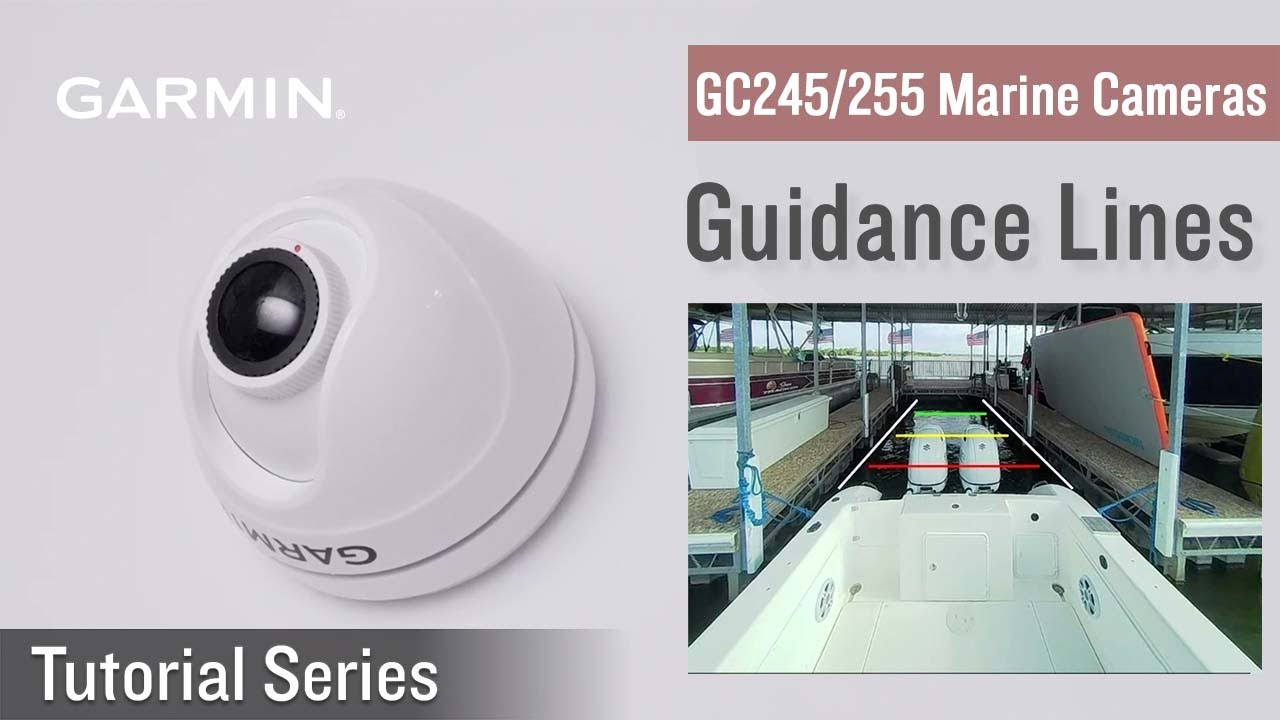 Tutorial - GC245/255 Marine Cameras: Guidance Lines - YouTube