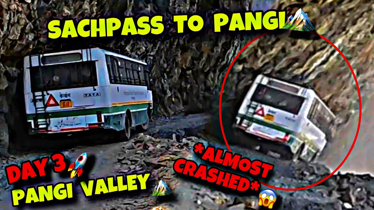 😱World’s Most Dangerous Road in INDIA😰 SACH PASS TO PANGi🔜 - YouTube