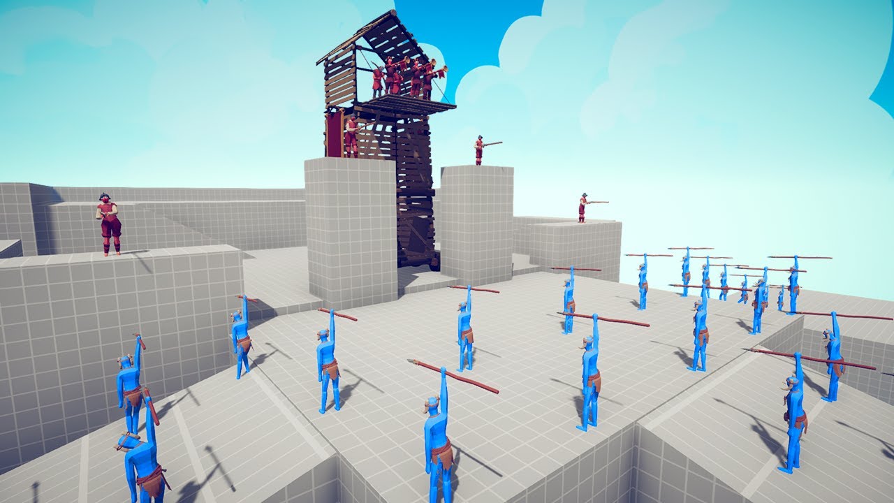 Musketeer + Secret Tower vs Every Unit | Totally Accurate Battle ...