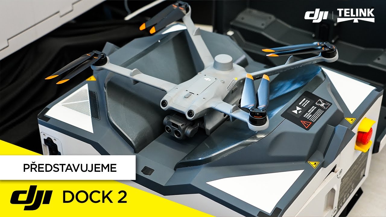DJI DOCK 2 a dron DJI MATRICE 3TD! První kus v ČR! Představení - YouTube
