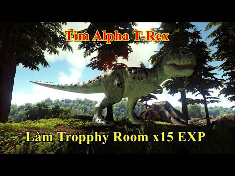 ARK Survival Evolved Mobile | Săn Alpha T-REX và Nhiệm vụ Trophy Room ...