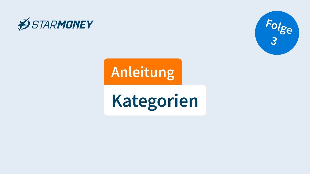 Effektive Nutzung von Kategorien in StarMoney 📊💡| StarMoney Tutorials ...
