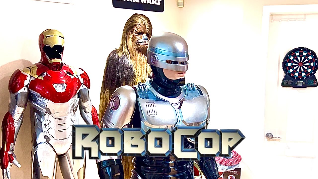 Today, I finally put the whole suit on, fulfilling my childhood dream ...