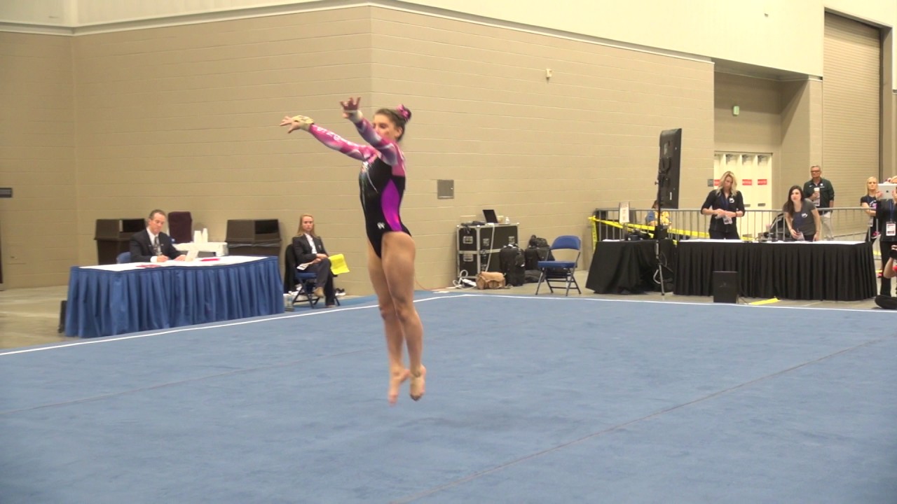 JRD Delanie Harkness, Twistars L10 Floor | 2017 JO Nationals - YouTube