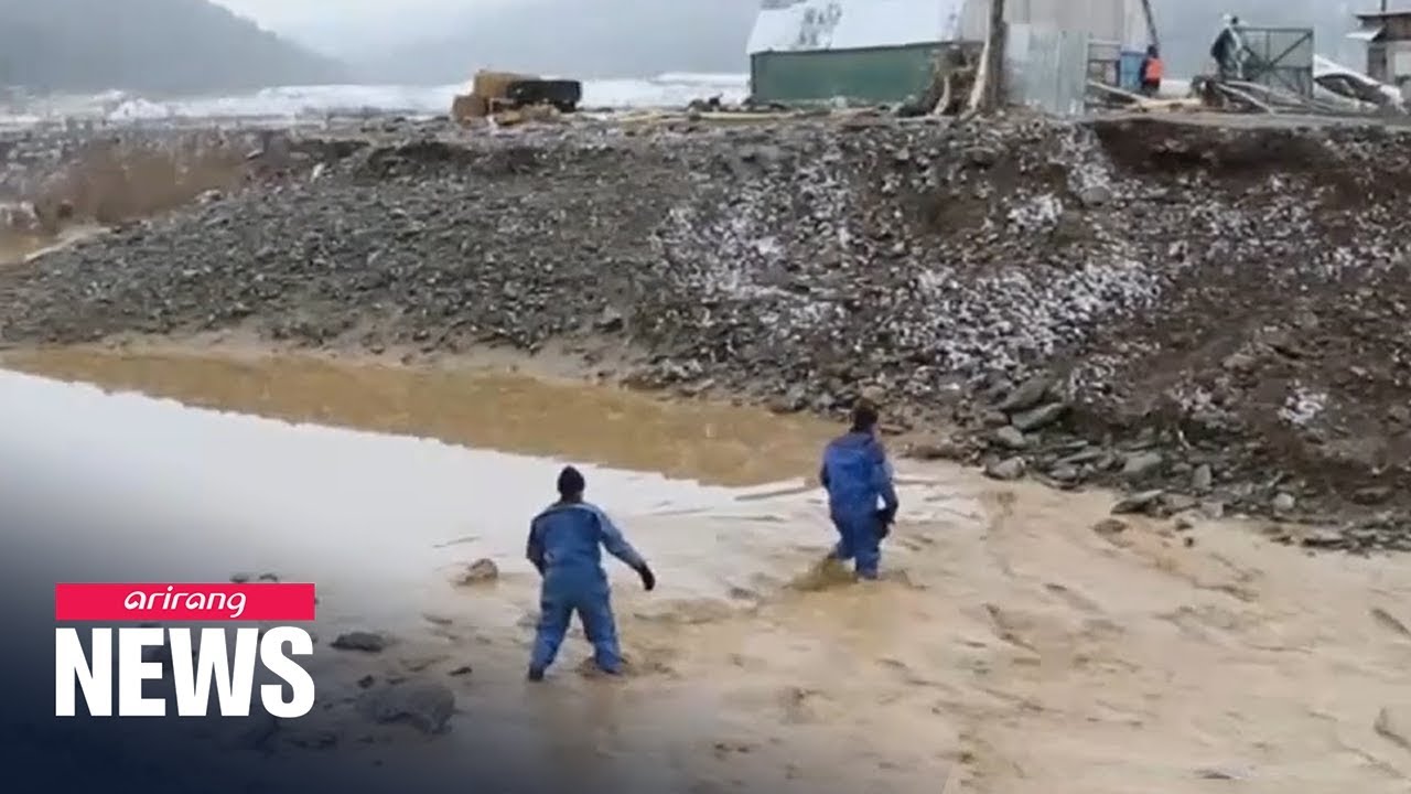 Dam collapses at Siberian gold mine, killing at least 15 people - YouTube