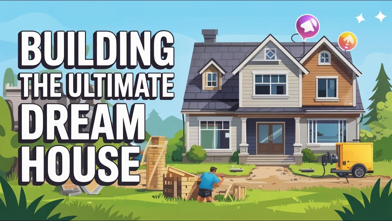 Building the Ultimate Dream House | House Build Gameplay🕺🏾PART-1 - YouTube