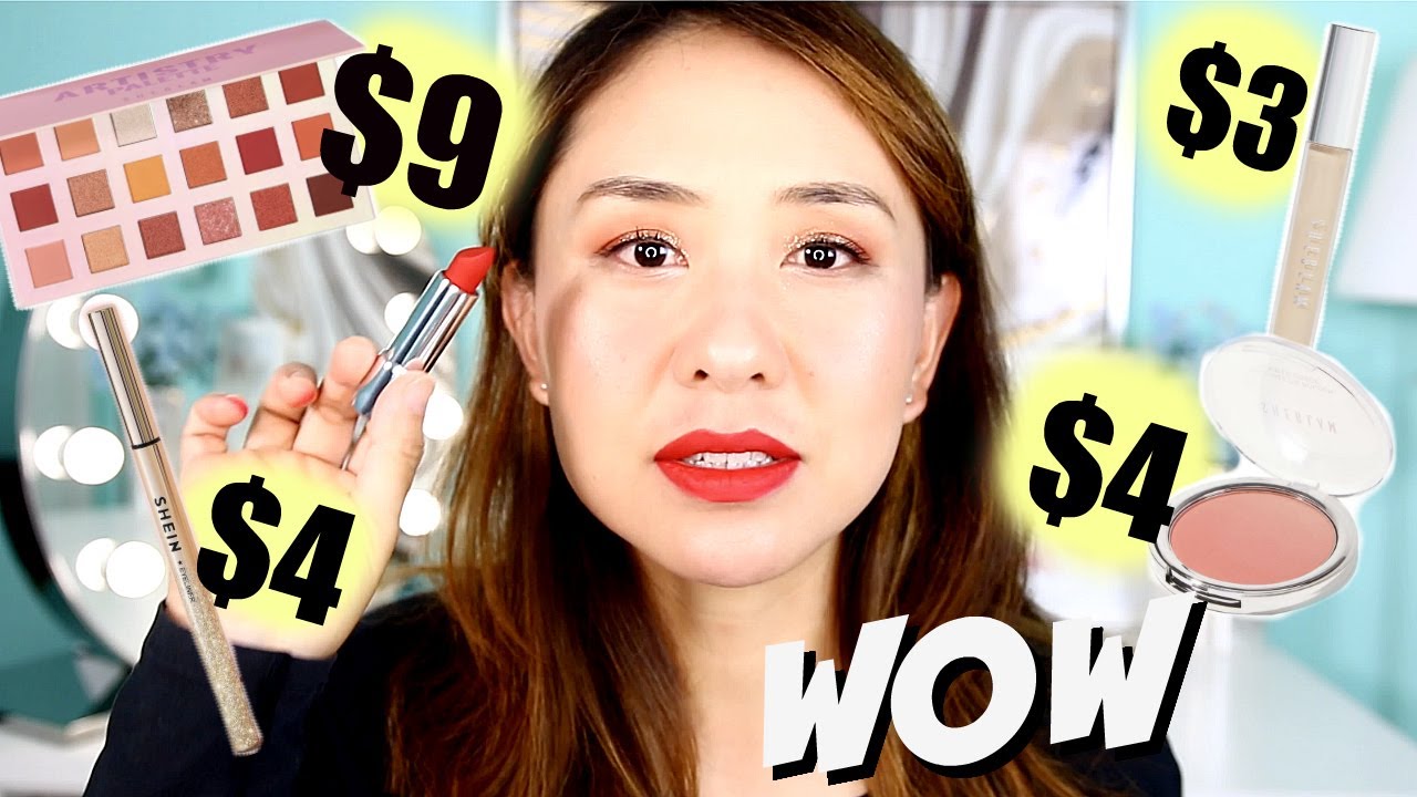 SUPER SUPER AFFORDABLE MAKEUP TRY OUT | SHEIN | SHEGLAM - YouTube