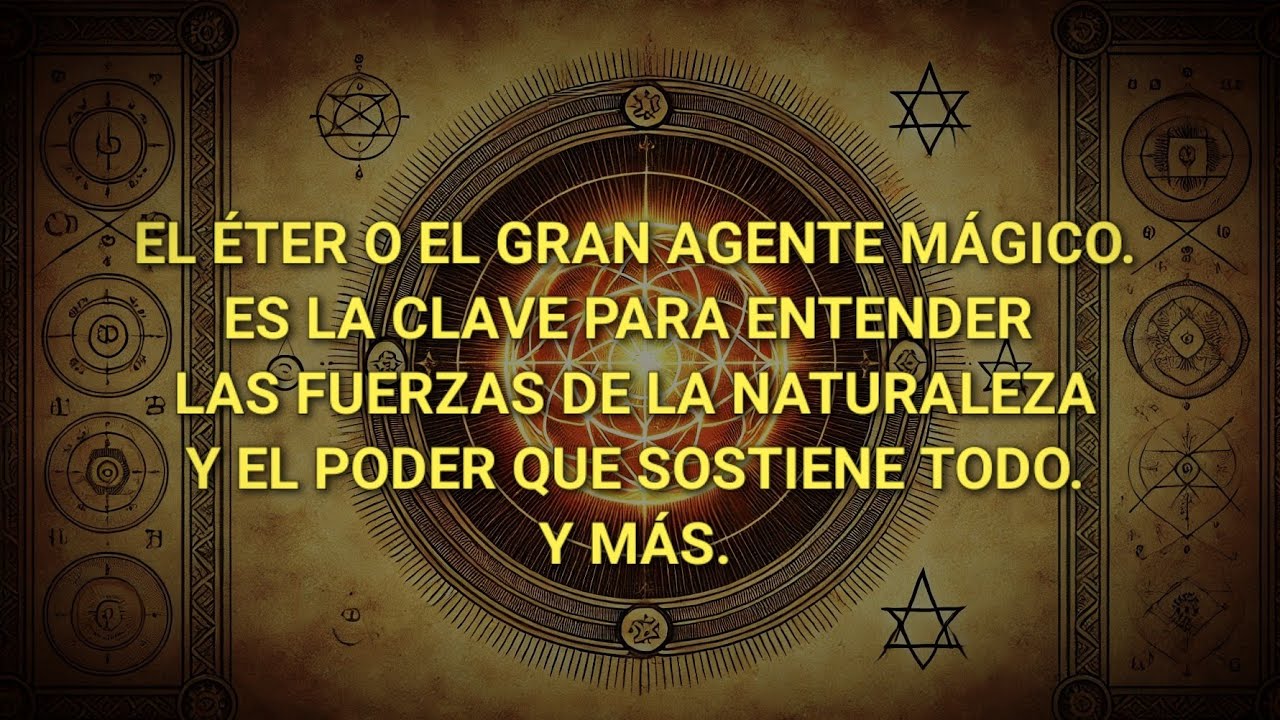 🔯 EL TETRAGRAMATÓN. EL GRAN AGENTE MÁGICO. CONEXIÓN CON EL ÉTER. EL ...