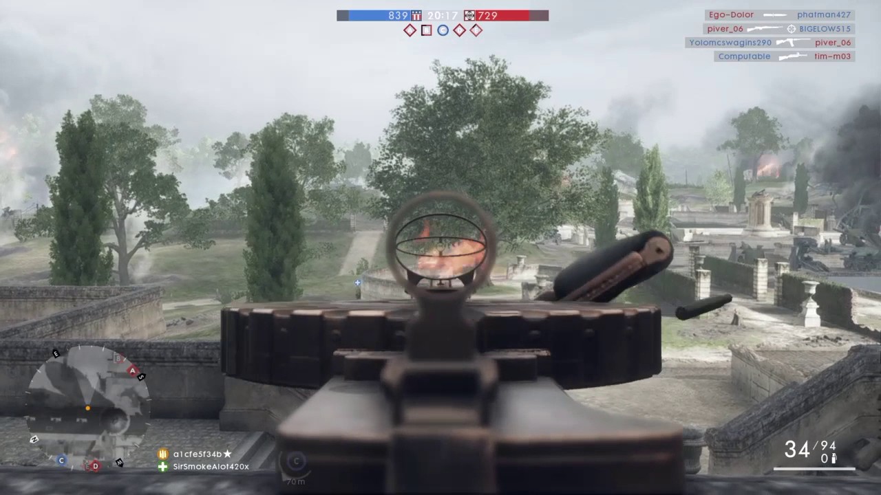 BATTLEFIELD 1 TACTICAL NUKE!!!! - YouTube