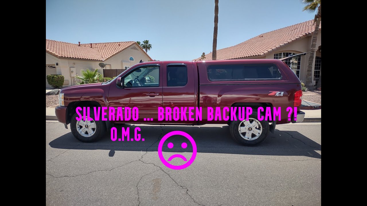 FREE FIX ! Broken Backup camera for Silverado GM trucks 07-14 !! - YouTube