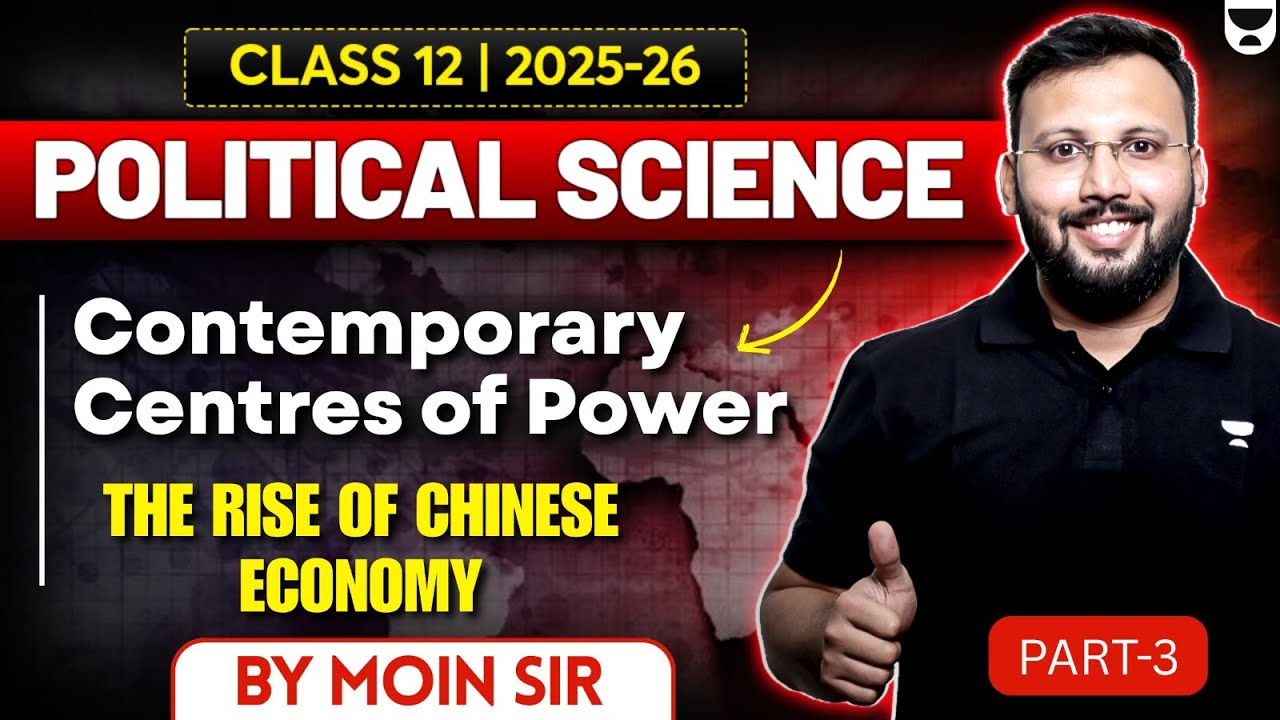 Class 12 Political Science | Contemporary Centres of Power –The Rise of ...
