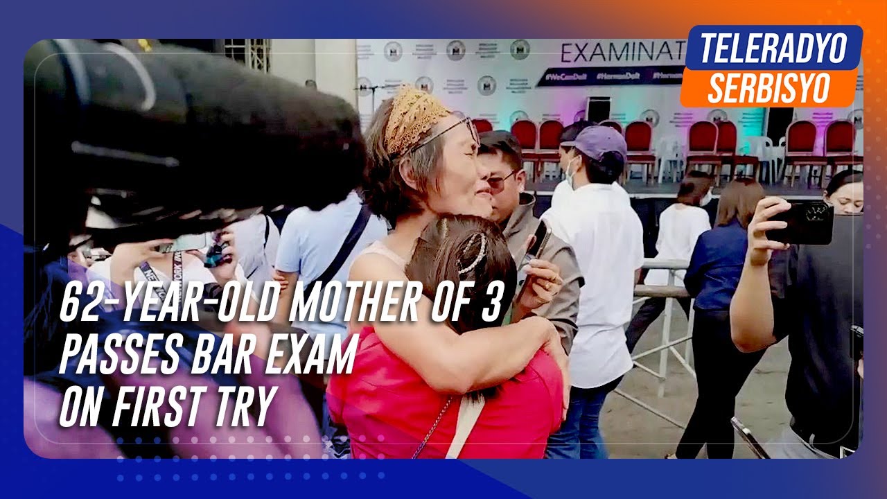 62-year-old mother of 3 passes Bar exam on first try - YouTube