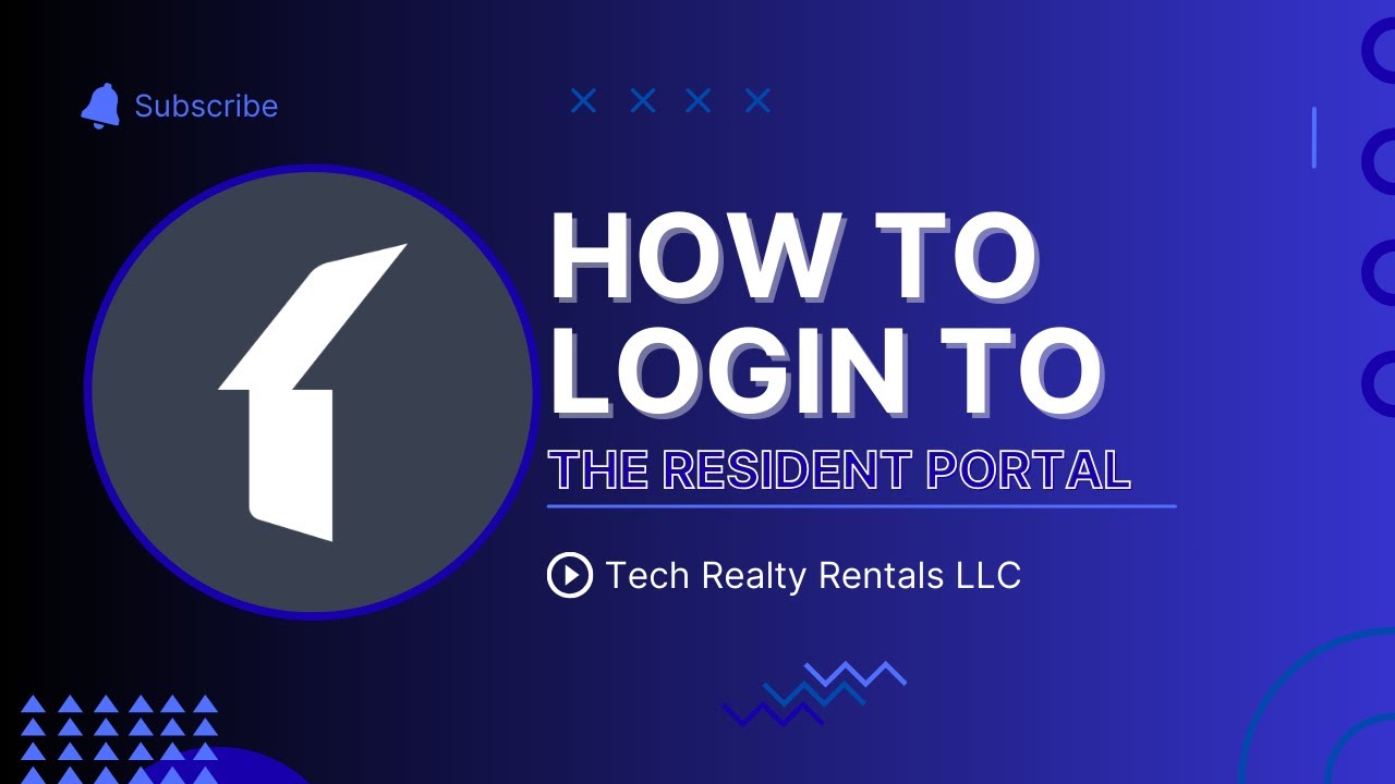 How to login to your resident portal! Step by step - Easy and fast. ‼️👌 ...