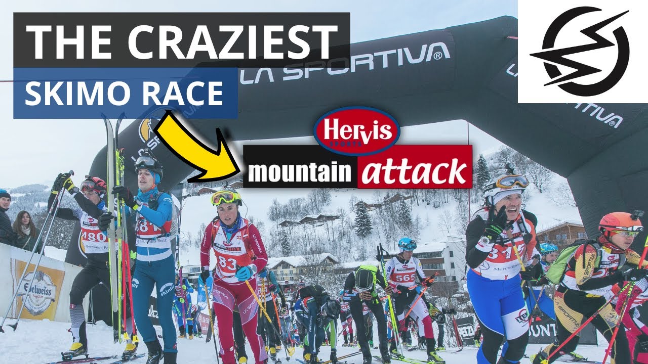 🏁 This is MOUNTAIN ATTACK [POV] 🎿 The craziest ski mountaineering race ...
