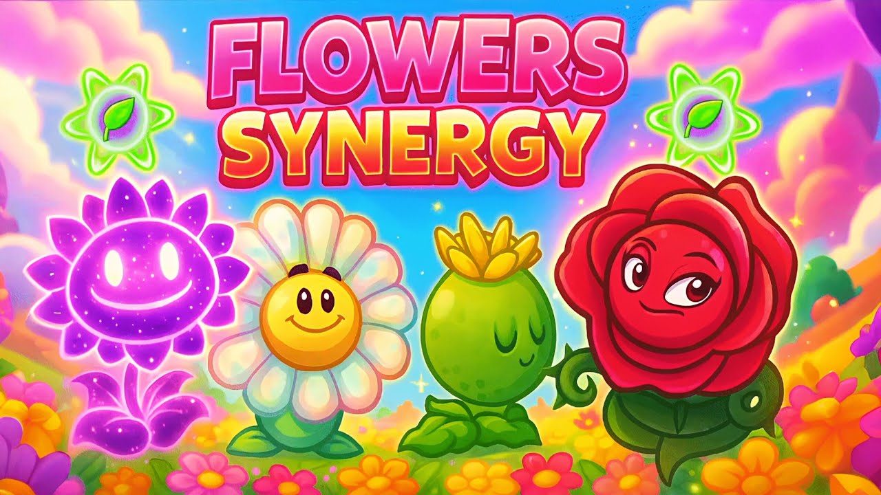 These Flowers Redefine OP 😵🌸 _ PvZ Heroes - YouTube