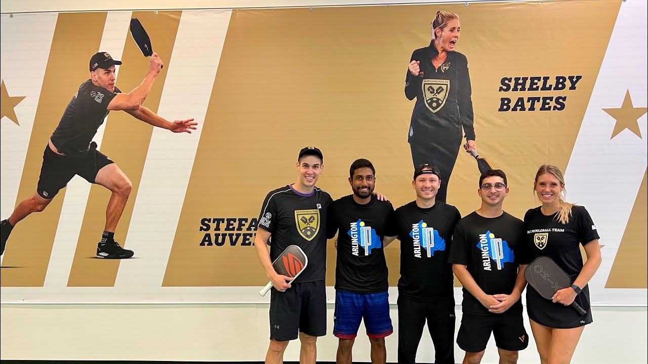Ish & Rumi (Arlington Iron Paddles) vs Stephan & Shelby (DC Pickleball ...