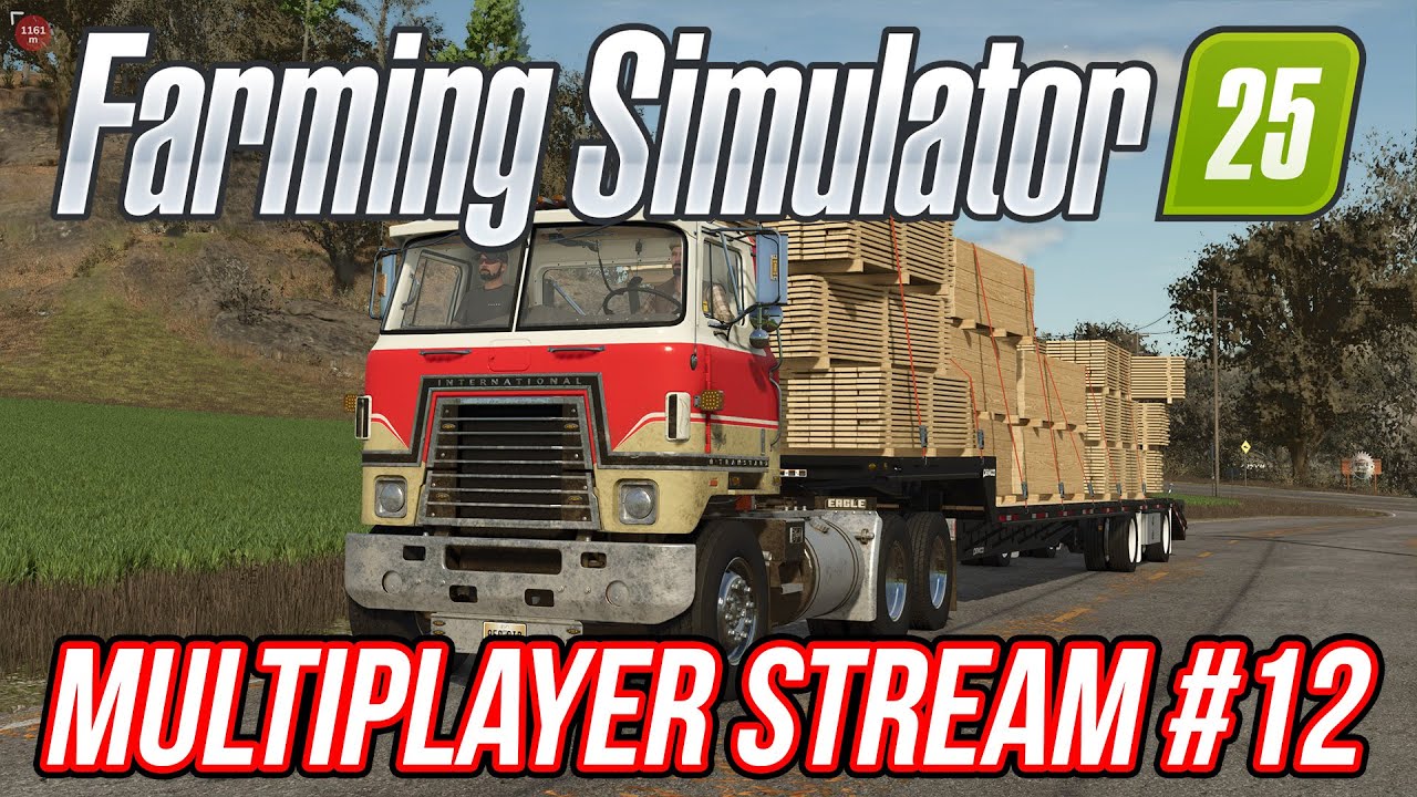 FARMING SIMULATOR 25 MULTIPLAYER #12 | Stream 28.11.2024 - YouTube