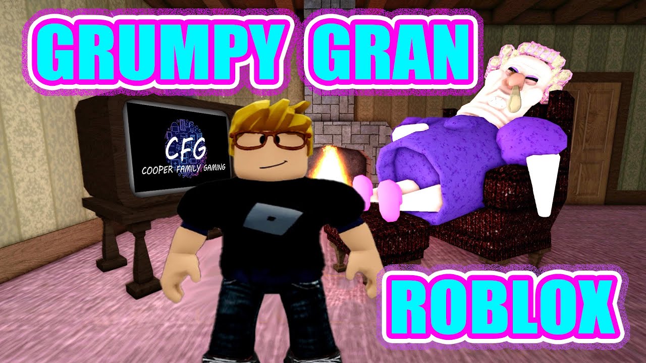 Grumpy Gran | ROBLOX | Can we get away with STEALING Granny's Cookies ...