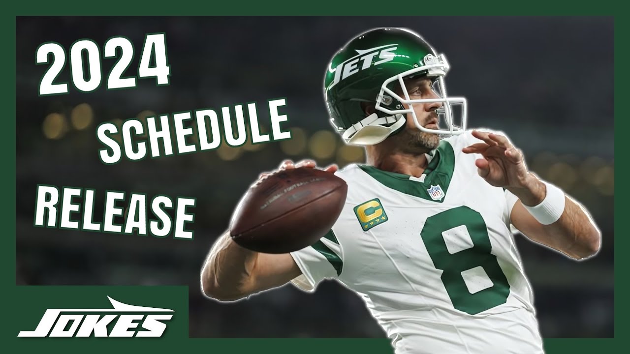 New York Jets 2024 Schedule Release - YouTube